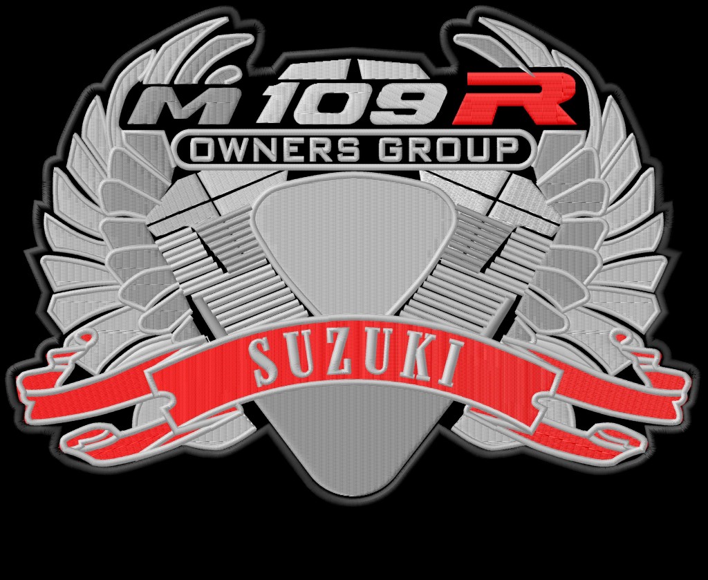 SUZUKI M109R CLUB 2XL Patch Emblem | REVO CYCLE