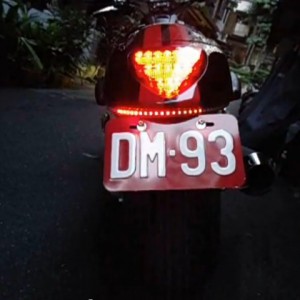 REVO Rear Fender Gen.3 Knight Rider LED | REVO CYCLE